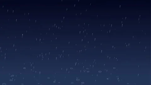 Rain background and 2d animation, water ... | Stock Video | Pond5