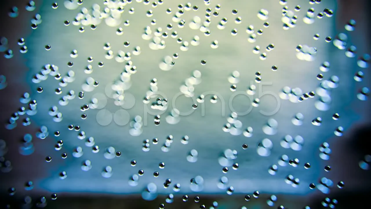Rain Droplets Falling