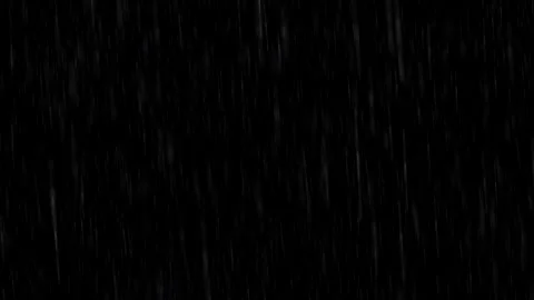 Rain falling on a black background. | Stock Video | Pond5