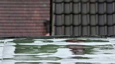 Rain On Rooftop Stock Video Footage | Royalty Free Rain On Rooftop ...