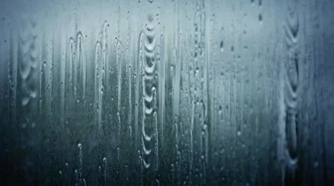 Rain Falling Window Pane Stock Videos – Royalty-Free HD & 4K Videos