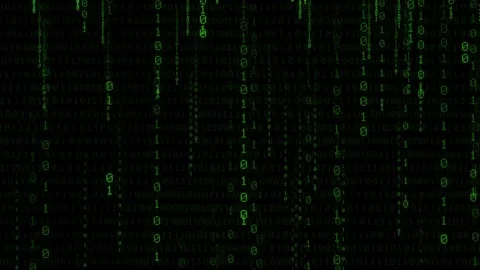 Rain of Green Numbers Animated Backgroun... | Stock Video | Pond5