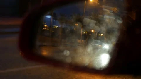 Car Window Night Stock Video Footage | Royalty Free Car Window Night ...