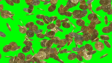 Rain Gold Coins Stock Videos – Royalty-Free HD & 4K Videos