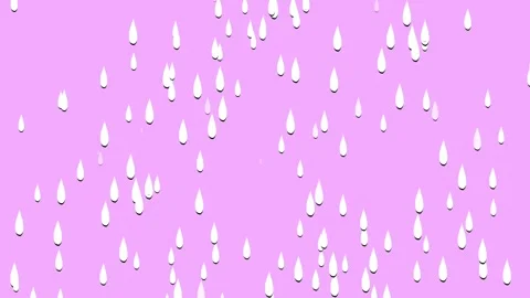 Rain water drop animation motion graphic... | Stock Video | Pond5