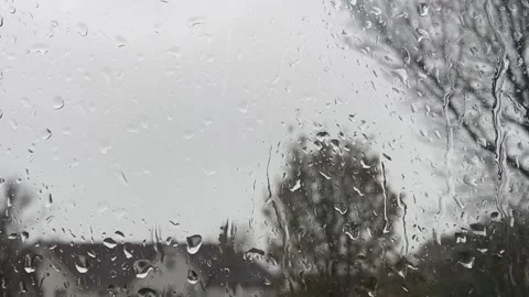 Rain Falling Window Pane Stock Videos – Royalty-Free HD & 4K Videos