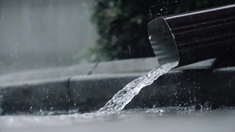 Rain Spout Stock Footage ~ Royalty Free Stock Videos | Pond5