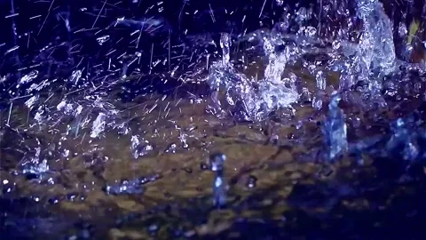 Rain Splash Stock Video Footage | Royalty Free Rain Splash Videos | Pond5