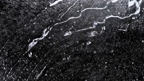 Rain on window glass, storm, blizzard al... | Stock Video | Pond5