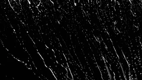 Rain on window glass, storm, blizzard al... | Stock Video | Pond5