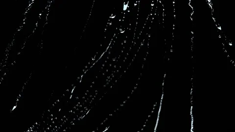 Rain on window glass, storm, blizzard al... | Stock Video | Pond5