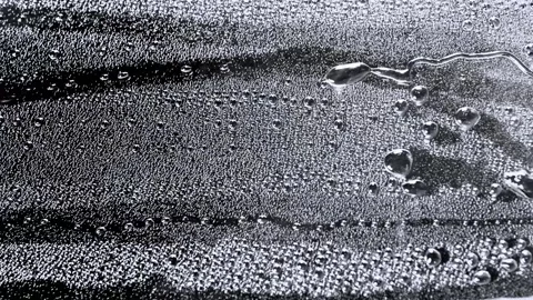 Rain on window glass, storm, blizzard al... | Stock Video | Pond5