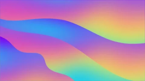 Rainbow color wavy pattern gradient back... | Stock Video | Pond5