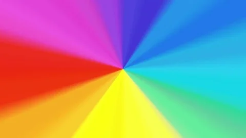 rainbow color wheel spectrum 4K | Stock Video | Pond5