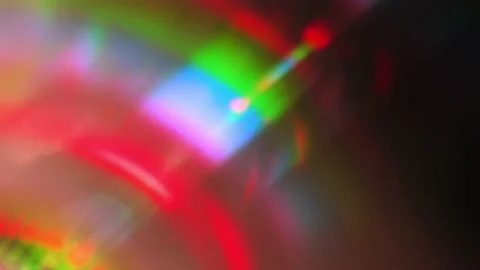 Rainbow Colored Prism Lens Effect Abstra... | Stock Video | Pond5