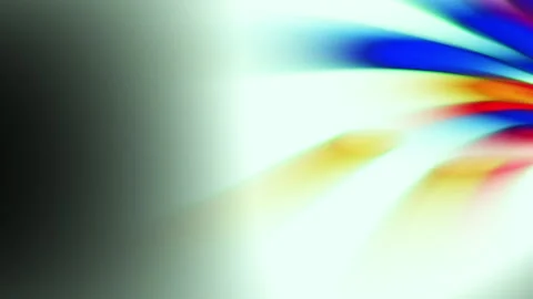 Rainbow colored swoosh in a blade shaped... | Stock Video | Pond5