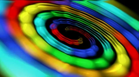 rainbow cyclones and tornadoes in Space,... | Stock Video | Pond5