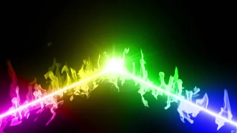 Rainbow Fire Stock Video Footage | Royalty Free Rainbow Fire Videos | Pond5