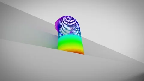 Rainbow spring looping animation | Stock Video | Pond5