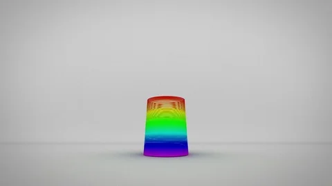Rainbow spring looping animation | Stock Video | Pond5