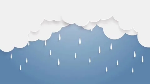 Cloud Rain Animation Stock Footage ~ Royalty Free Stock Videos | Pond5