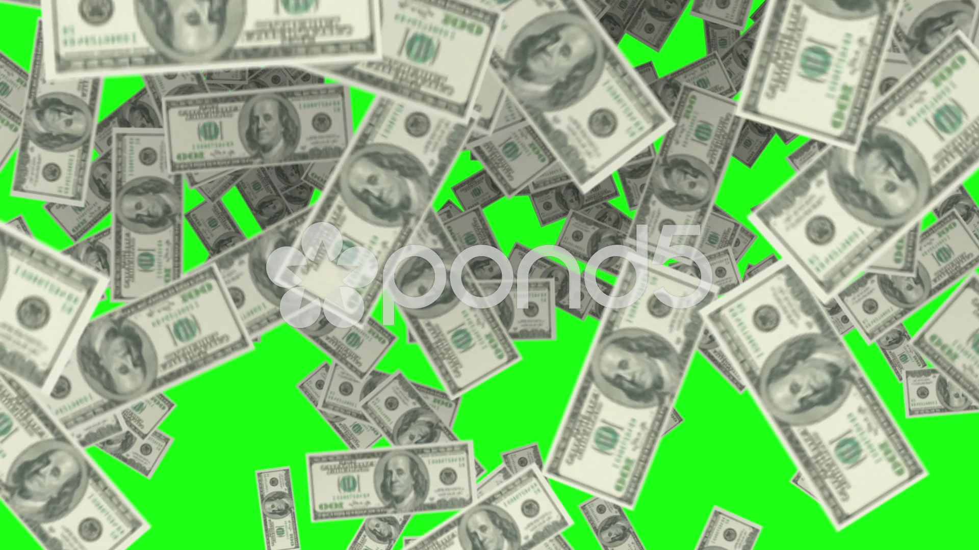 Green Money Background