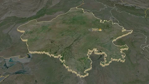 Rajasthan extruded. India. Stereographic... | Stock Video | Pond5