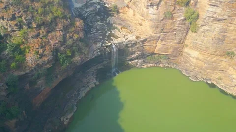 The Rajdari and Devdari waterfalls are l... | Stock Video | Pond5