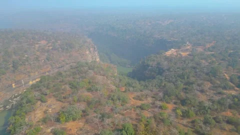 The Rajdari and Devdari waterfalls are l... | Stock Video | Pond5