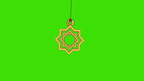 Ramadan Islamic lantern animation on a g... | Stock Video | Pond5