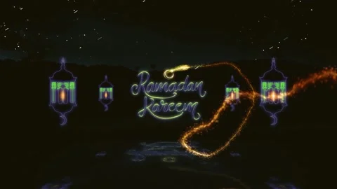 Ramadan Kareem Animation Background Loop... | Stock Video | Pond5