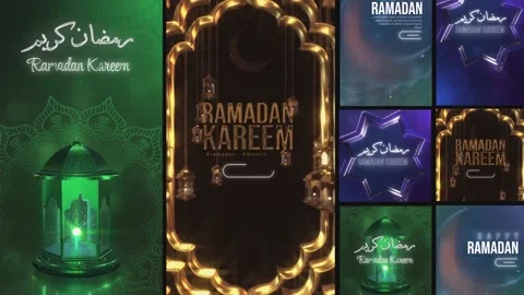 Ramadan Stories Pack ~ After Effects Project #178926365