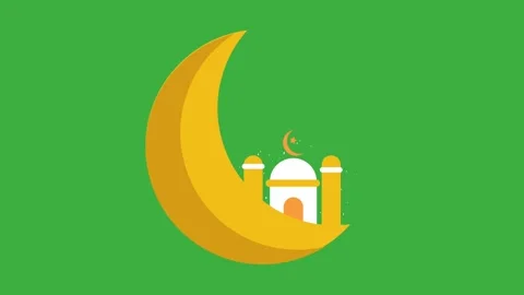 Ramadan themed video animation with a gr... | Stock Video | Pond5