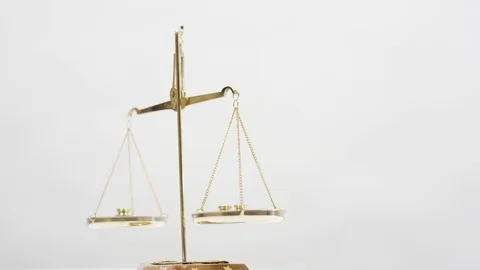 Ramped speed spinning scales on white ba... | Stock Video | Pond5