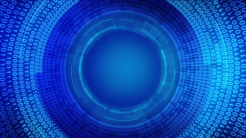 Random 01 binary digit background | Stock Video | Pond5