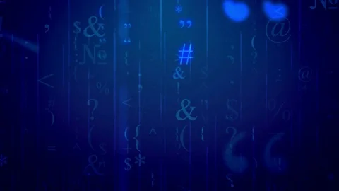 Random alphabet letters background. Seam... | Stock Video | Pond5