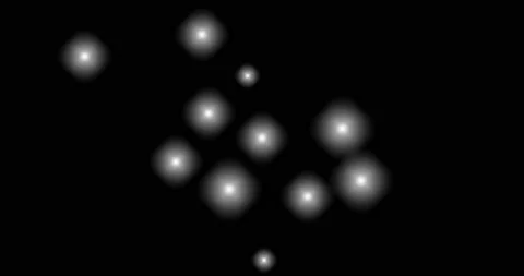Random flashing and glittering white lig... | Stock Video | Pond5