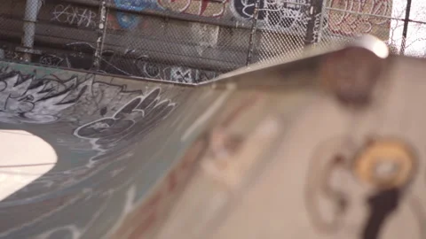 Random graffiti drawing on low wall with... | Stock Video | Pond5