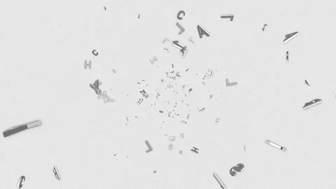 Random Letters Stock Footage ~ Royalty Free Stock Videos | Pond5