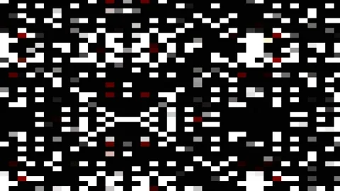 Random Pixel Art Loopable Background Wal... | Stock Video | Pond5