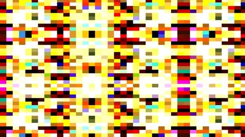 Random Pixel Art Loopable Background Wal... | Stock Video | Pond5