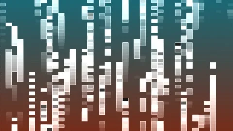 Random Rectangle Array Vertical Movement... | Stock Video | Pond5