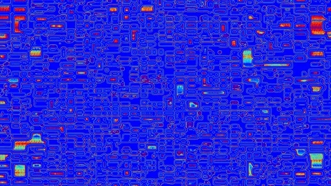 Random Rectangle Block Static Breakdown ... | Stock Video | Pond5