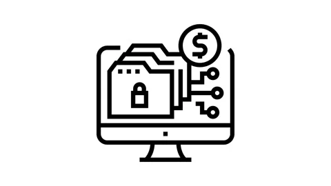 Ransomware Icon Stock Videos – Royalty-Free HD & 4K Videos