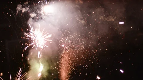 Popping Fireworks Stock Videos – Royalty-Free HD & 4K Videos | Pond5