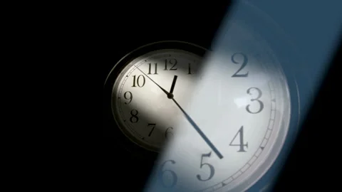 Hands Spinning On A Clock Stock Footage ~ Royalty Free Stock Videos | Pond5