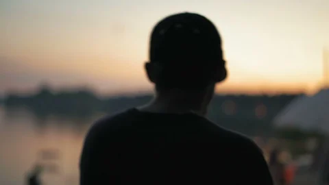 Rapper in the Baseball Cap with a Microp... | Stock Video | Pond5