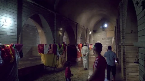 A rare look inside the Holy Temple of th... | Stock Video | Pond5