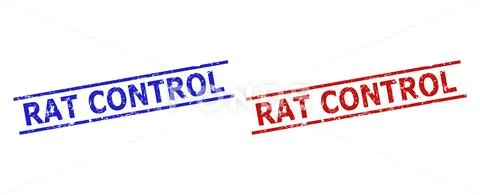 RAT CONTROL Watermarks with Corroded Texture and Parallel Lines ...