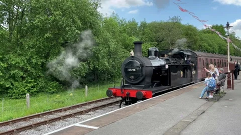 Rawtenstall, UK. 25 May 2024. East Lancs... | Stock Video | Pond5